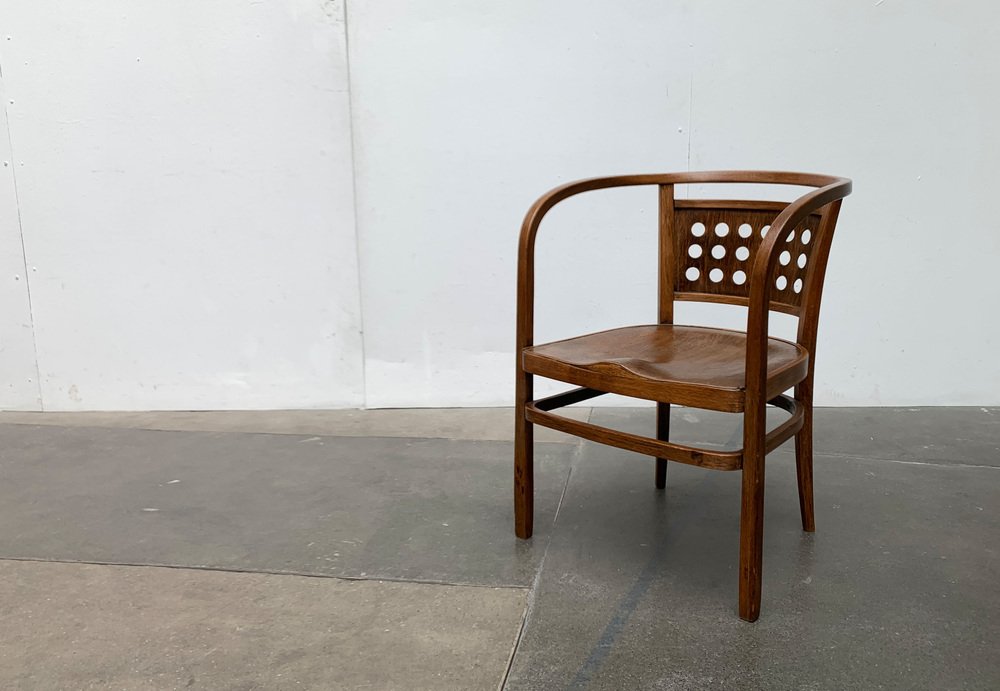 Art Deco Model 721 Arm Chair by Otto Wagner for J&j Kohn, 1900s for ...