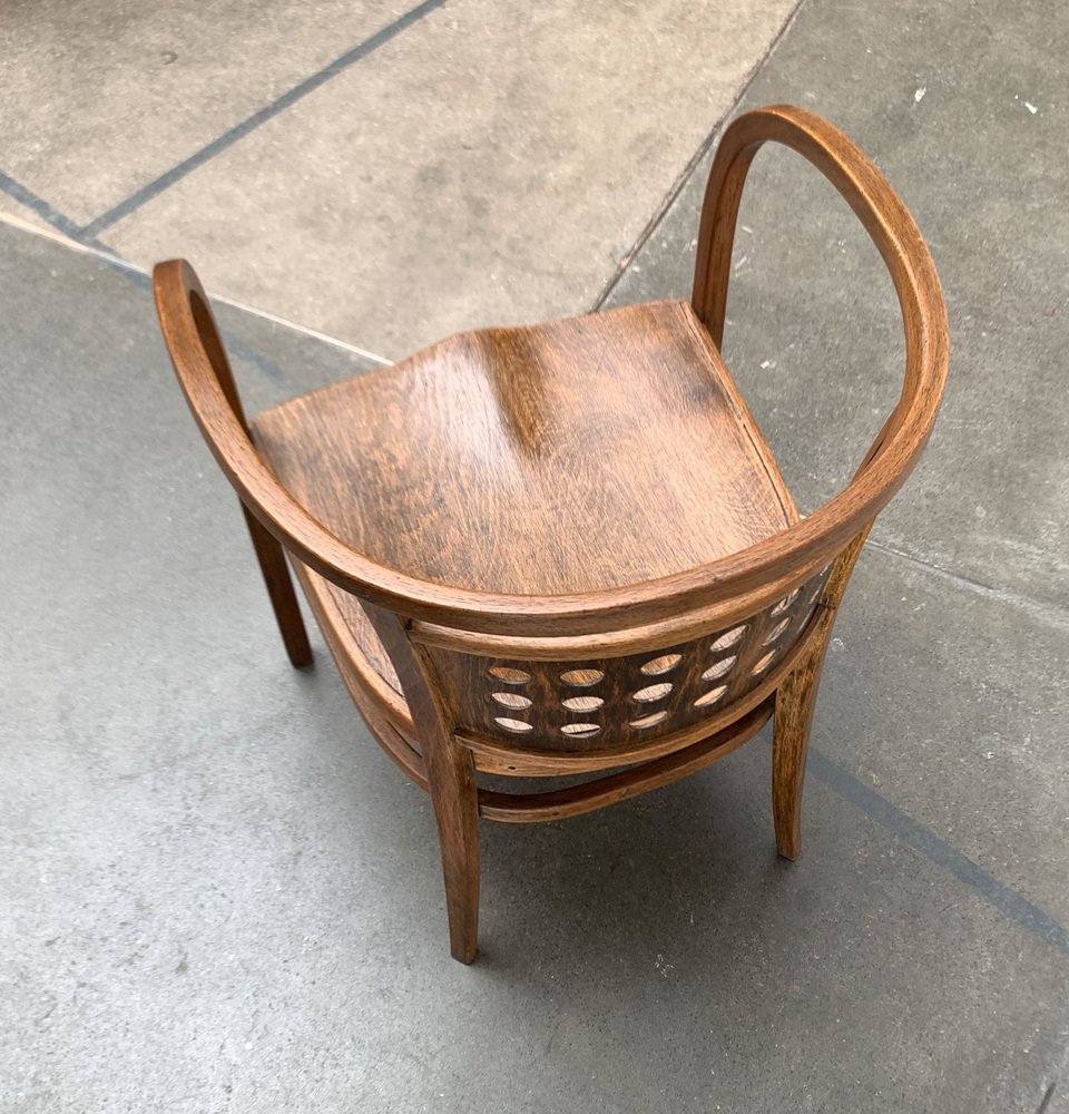 Art Deco Model 721 Arm Chair by Otto Wagner for J&j Kohn, 1900s for ...