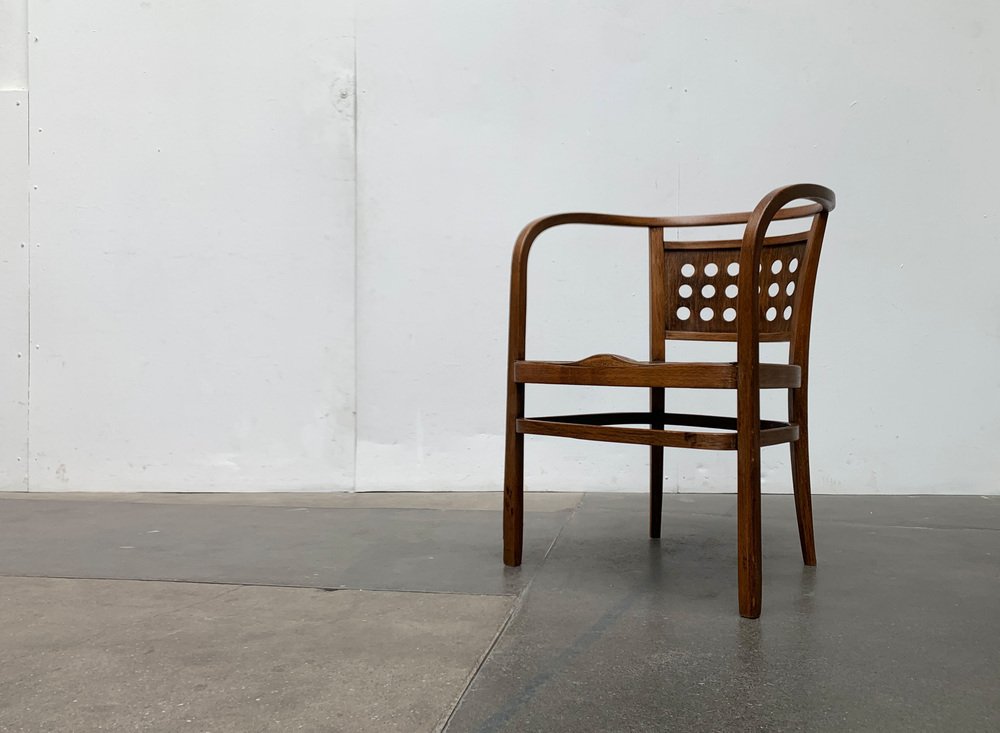 Art Deco Model 721 Arm Chair by Otto Wagner for J&j Kohn, 1900s for ...