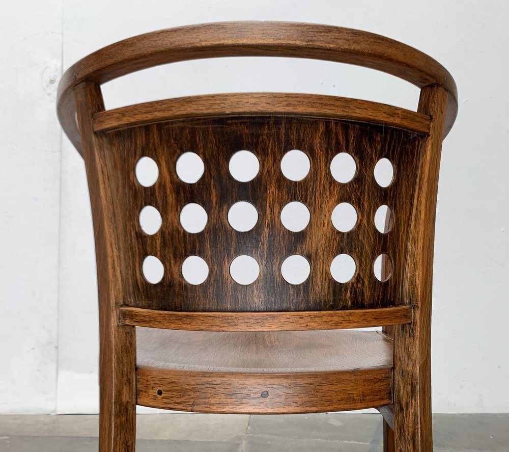 Art Deco Model 721 Arm Chair by Otto Wagner for J&j Kohn, 1900s for ...