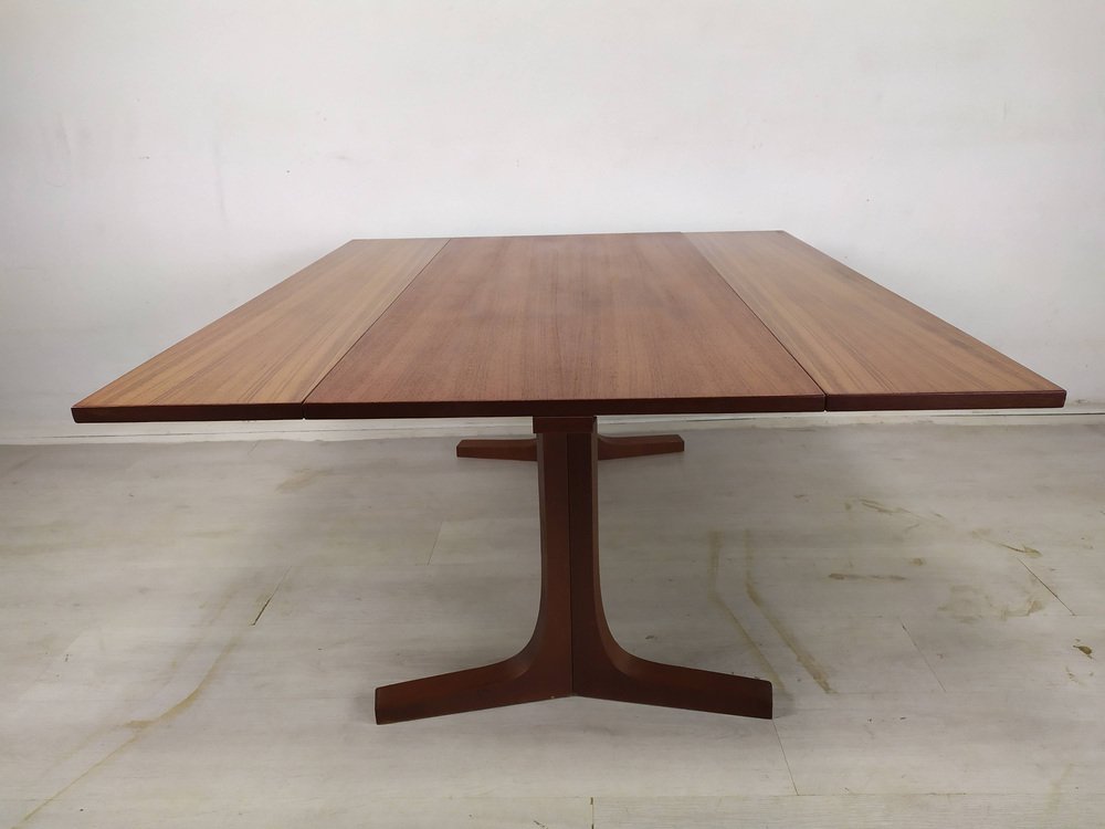 Scandinavian Coffee Table with Opening System, 1960s for sale at Pamono
