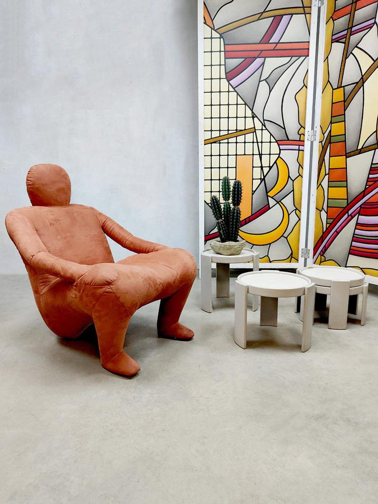 Vintage Pop Art Human Chair im Stil von Keith Haring bei Pamono kaufen