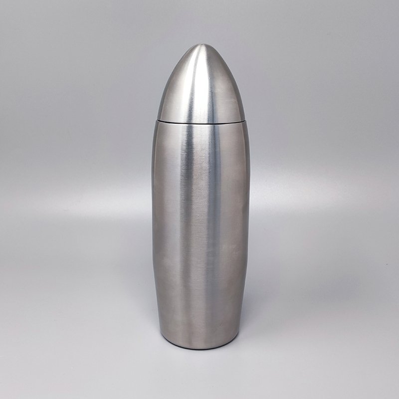 Bullet Cocktail Shaker in Stainless Steel, Italy, 1960s for sale at Pamono