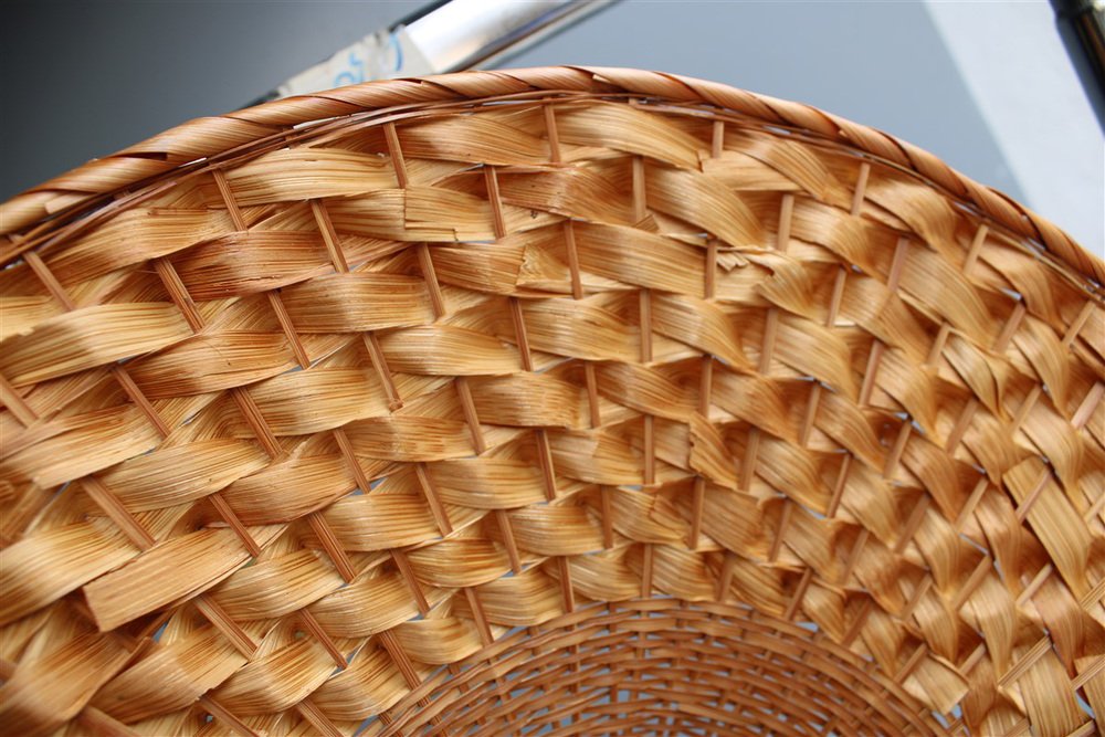 Woven Straw Dome Ceiling Lights, Sardinia, 1950s, Set of 2 for sale at ...