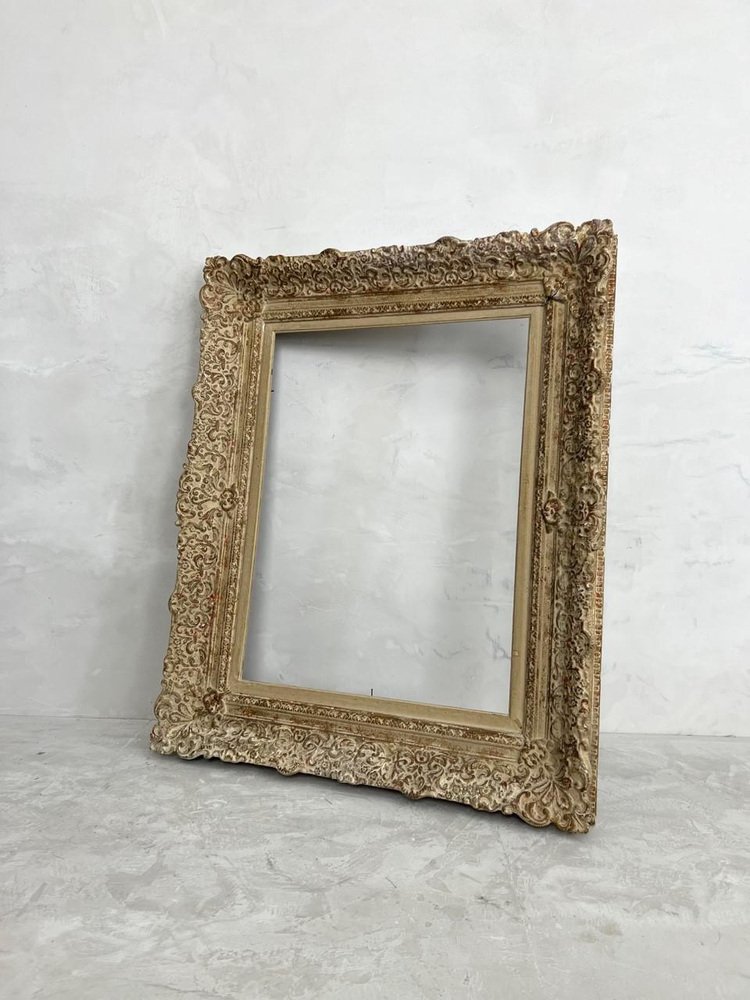 Golden Color Gilded Picture Frame, 1890s for sale at Pamono