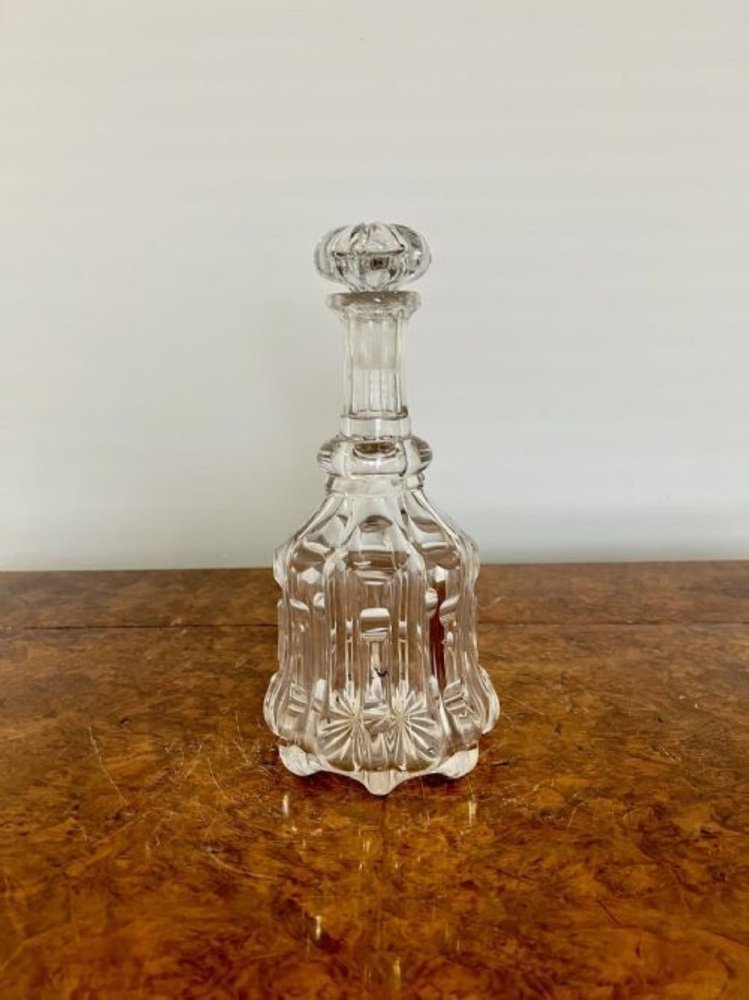 Edwardian Bell Shaped Decanter, 1900s for sale at Pamono