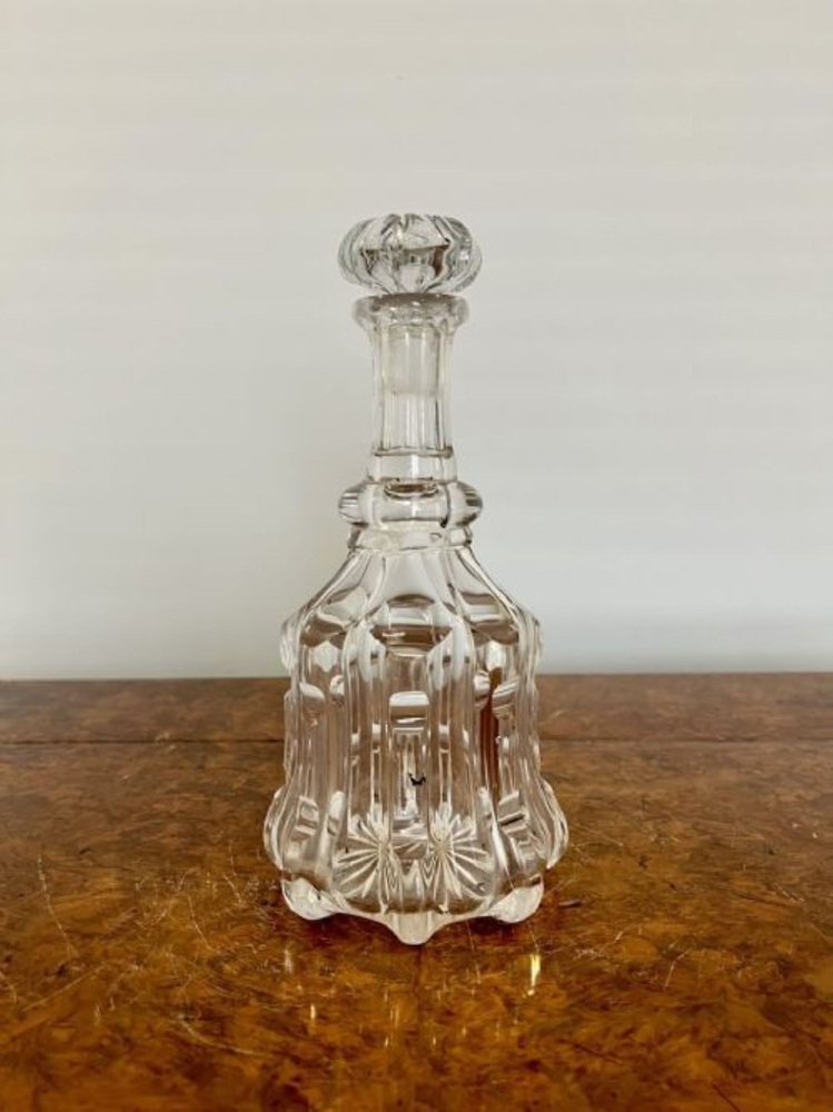 Edwardian Bell Shaped Decanter, 1900s for sale at Pamono