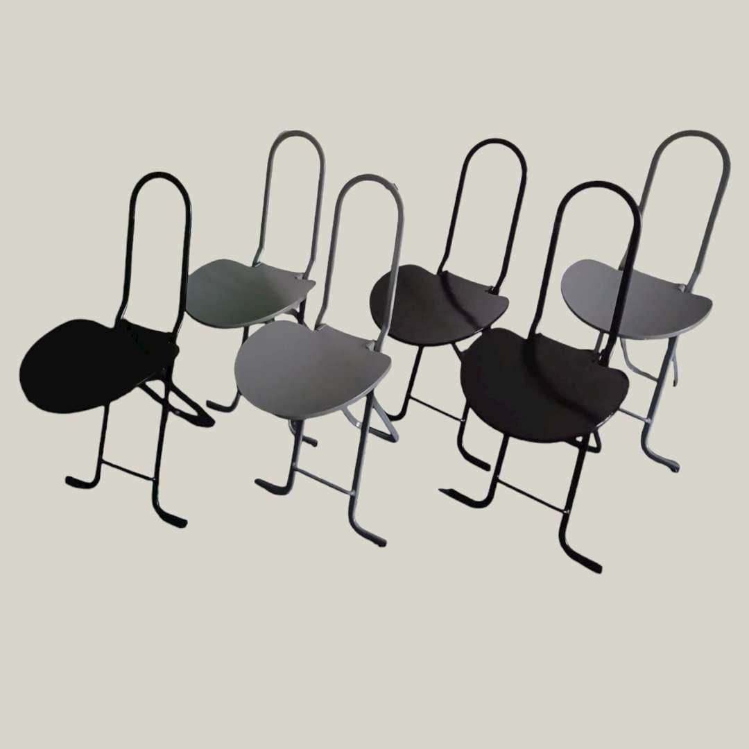 Italienische Dafne Klappstühle und Tisch von Gastone Rinaldi für Thema ...