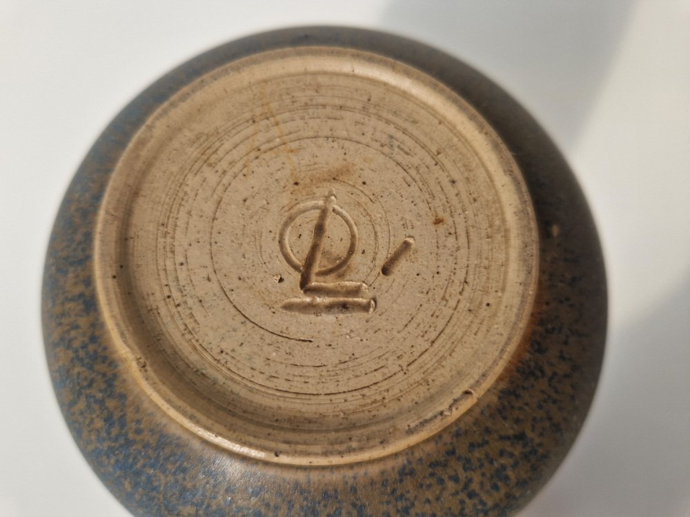 Bauhaus Ceramic Vase by Otto Lindig, 1930s for sale at Pamono