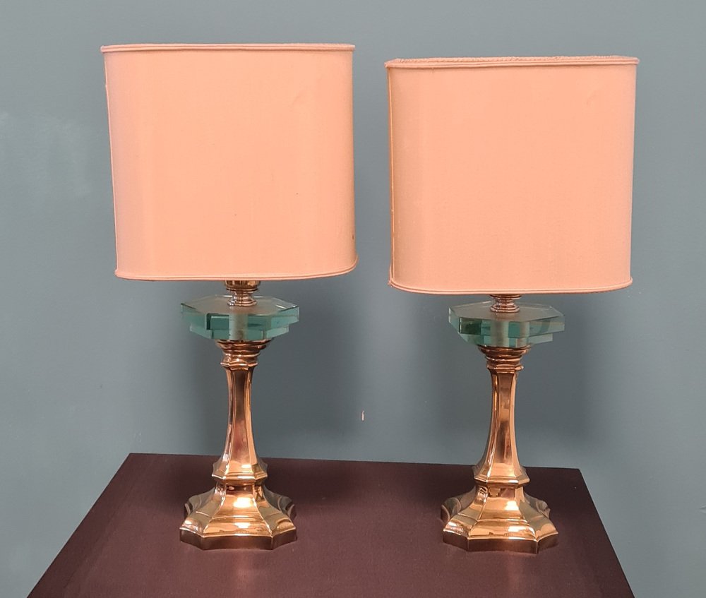Vintage Table Lamps, Set of 2 for sale at Pamono