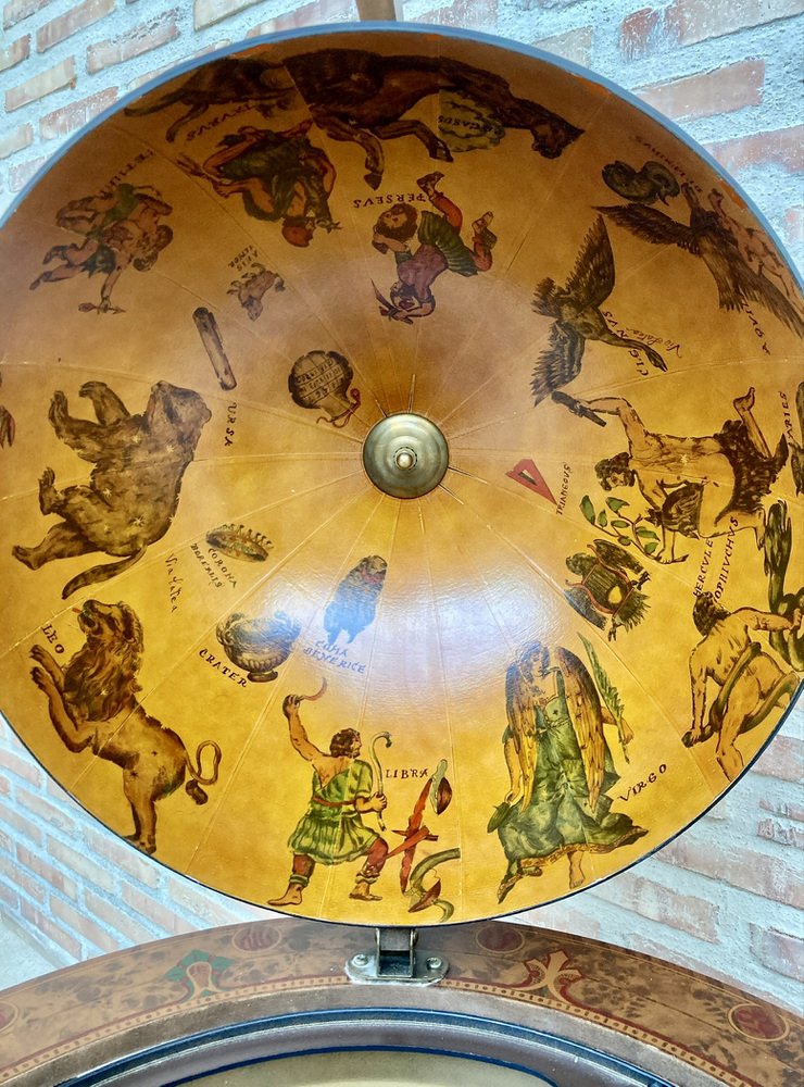 Vintage Italian World Globe Dry Bar, 1960s for sale at Pamono