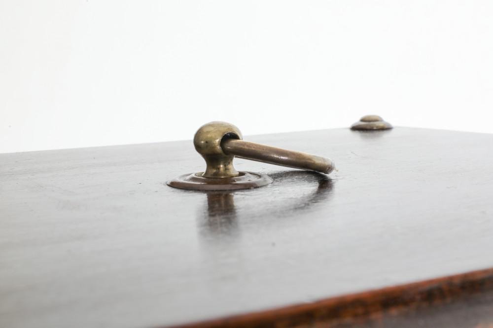 Regency Style Brass Letter Table, 1920s for sale at Pamono