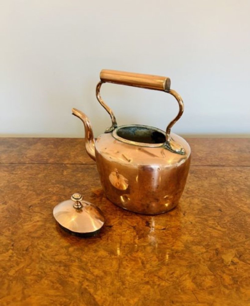 Small George III Copper Kettle, 1800s for sale at Pamono