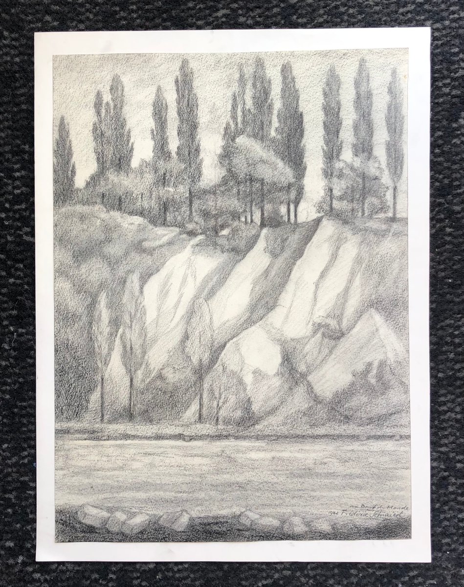 Frédéric Schmied, Bout-du-Monde, Geneva, 1962, Pencil on Paper for sale ...