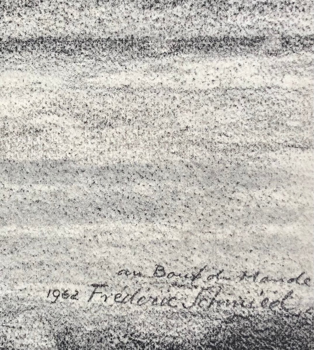 Frédéric Schmied, Bout-du-Monde, Geneva, 1962, Pencil on Paper for sale ...