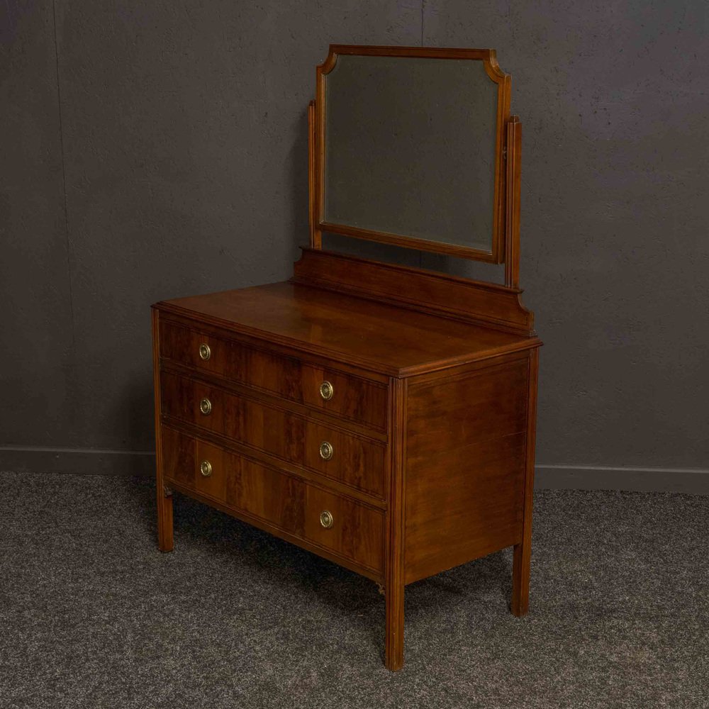 Vintage Mahogany Dressing Table, 1920s for sale at Pamono