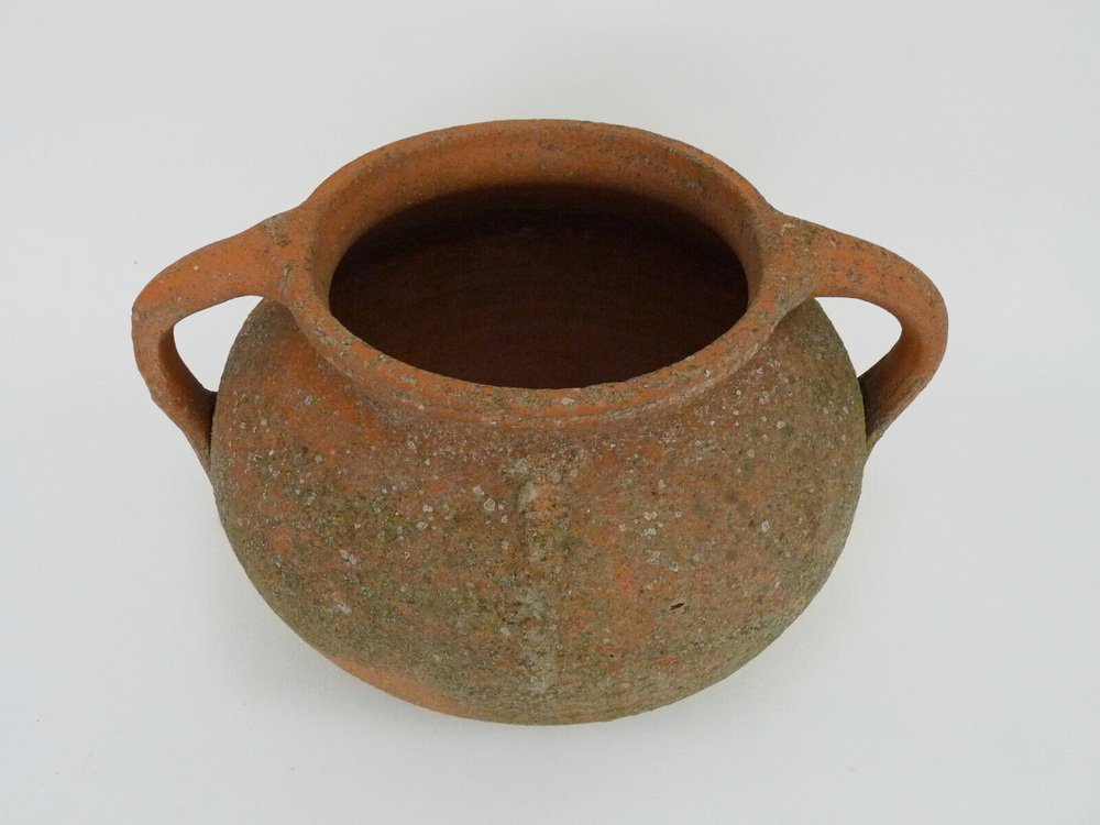 Large Round Jar with Double Handles, 1970s for sale at Pamono