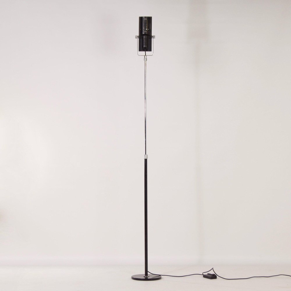 Italian Microphone Shaped Floor Lamp, 1980s for sale at Pamono