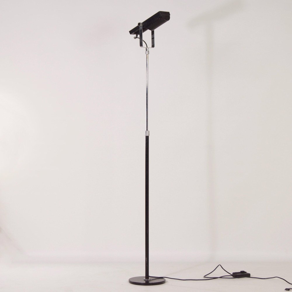 Italian Microphone Shaped Floor Lamp, 1980s for sale at Pamono