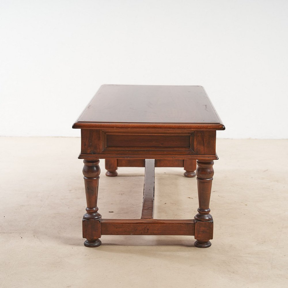 Small Brown Wooden Table for sale at Pamono