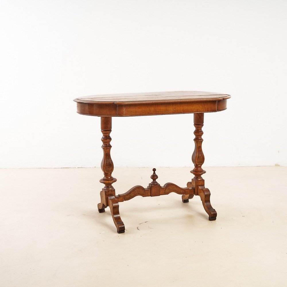 Vintage Venetian Walnut Table for sale at Pamono