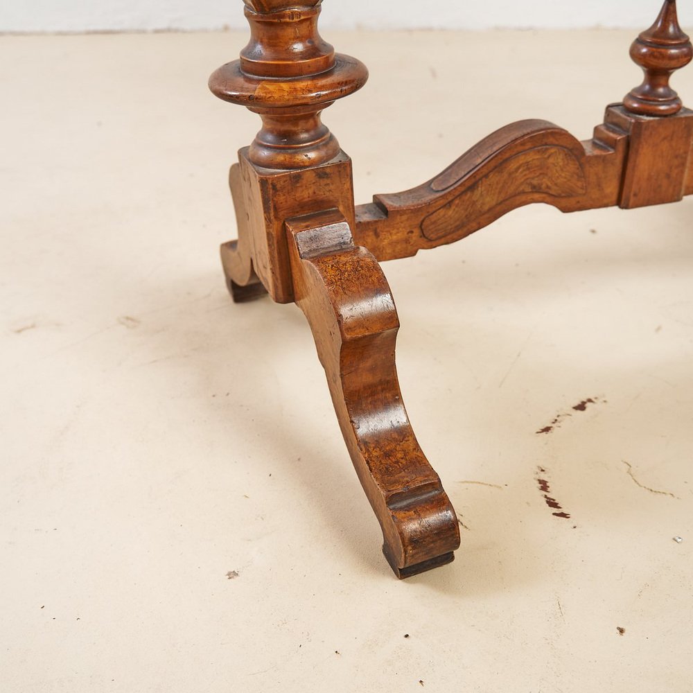 Vintage Venetian Walnut Table for sale at Pamono