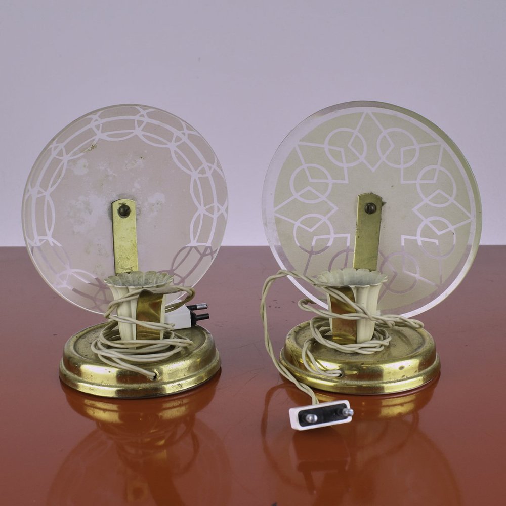 Vintage Table Lamps, 1950s for sale at Pamono