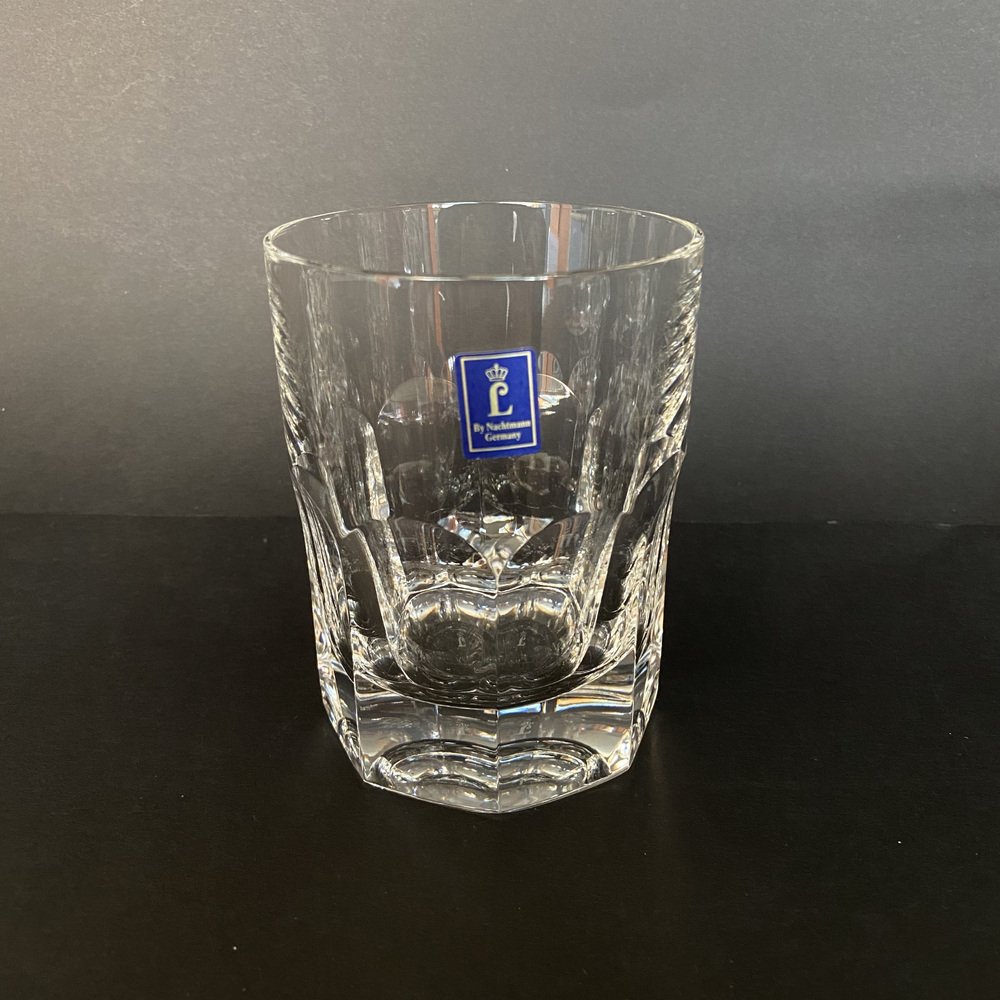 German Alexandra Series Whiskey Glasses in Cut Crystal, 1990, Set of 6 ...