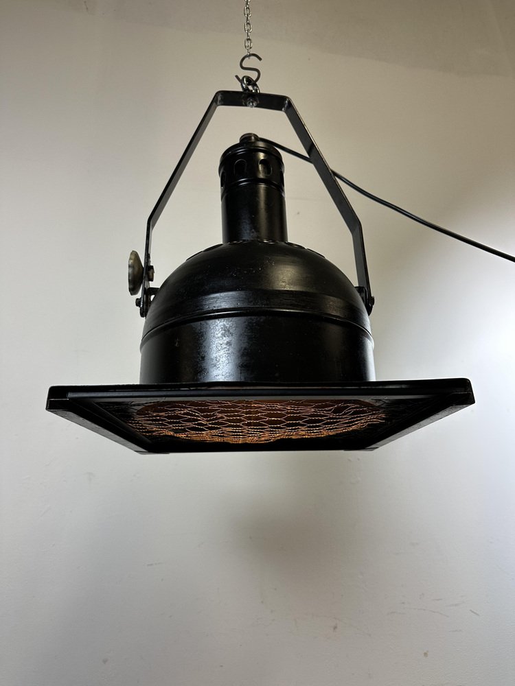 Vintage Black Theatre Spotlight, 1950s for sale at Pamono