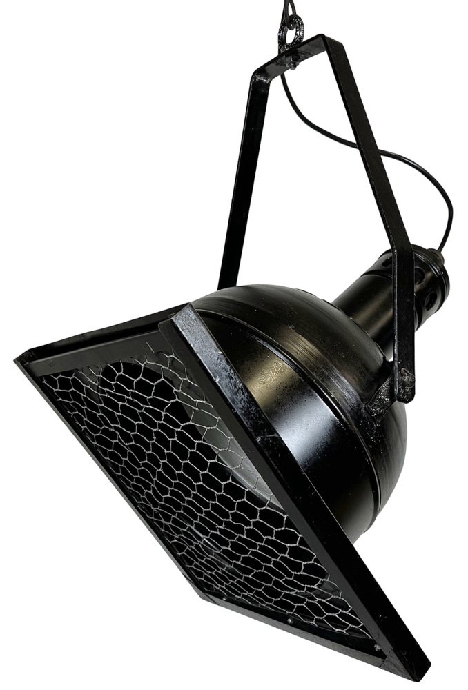 Vintage Black Theatre Spotlight, 1950s for sale at Pamono
