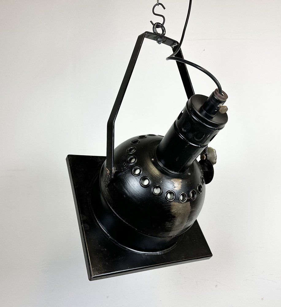 Vintage Black Theatre Spotlight, 1950s for sale at Pamono