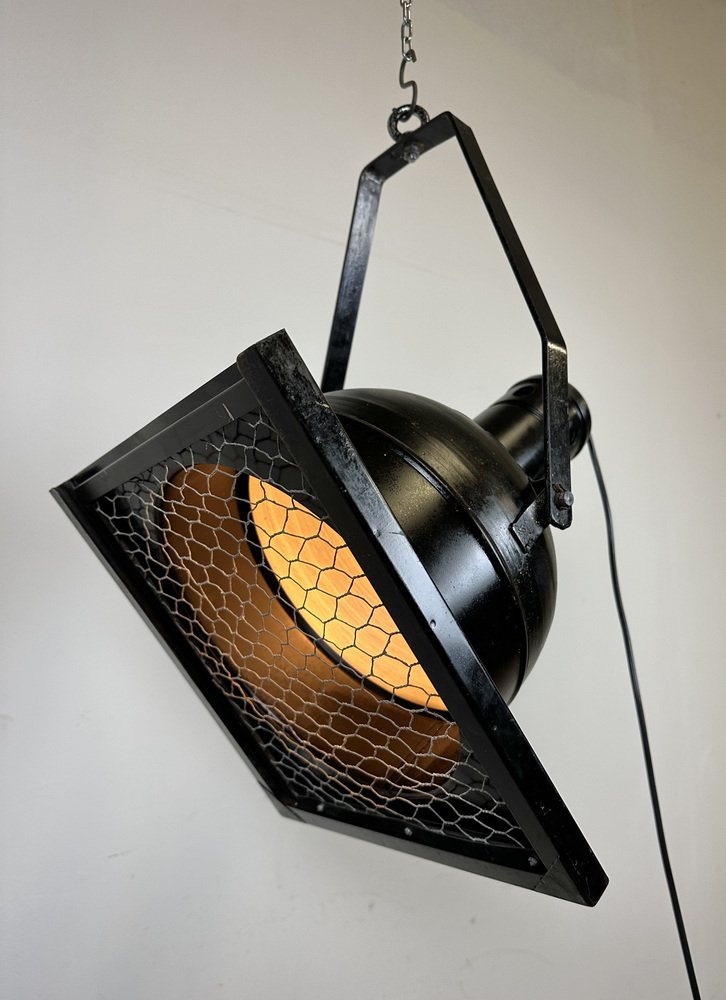 Vintage Black Theatre Spotlight, 1950s for sale at Pamono