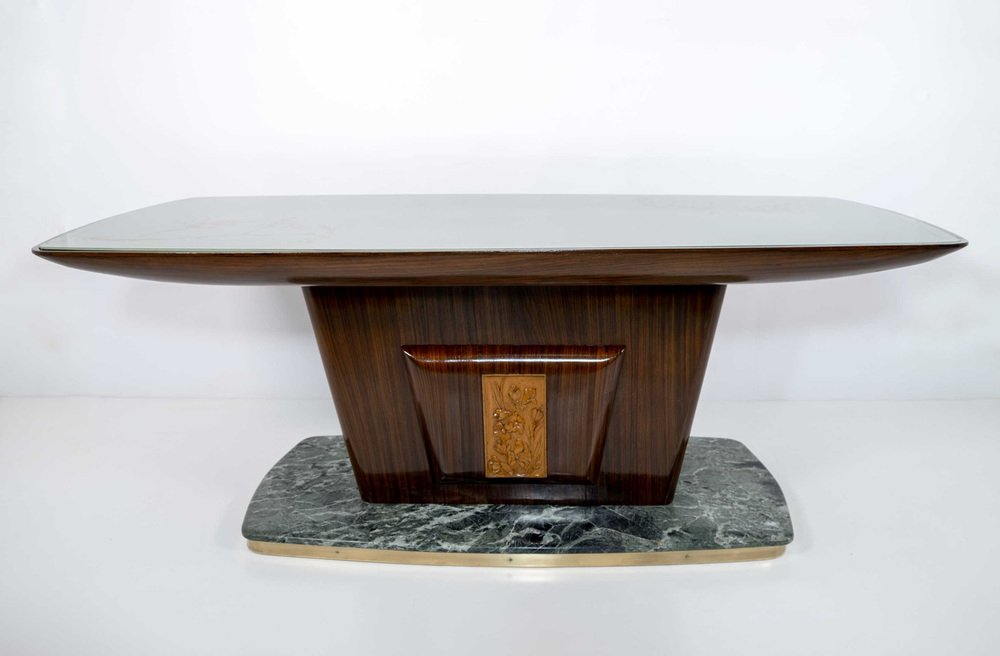 Mid-Century Modern Dinging Table by Vittorio Dassi attributed to Forzo ...
