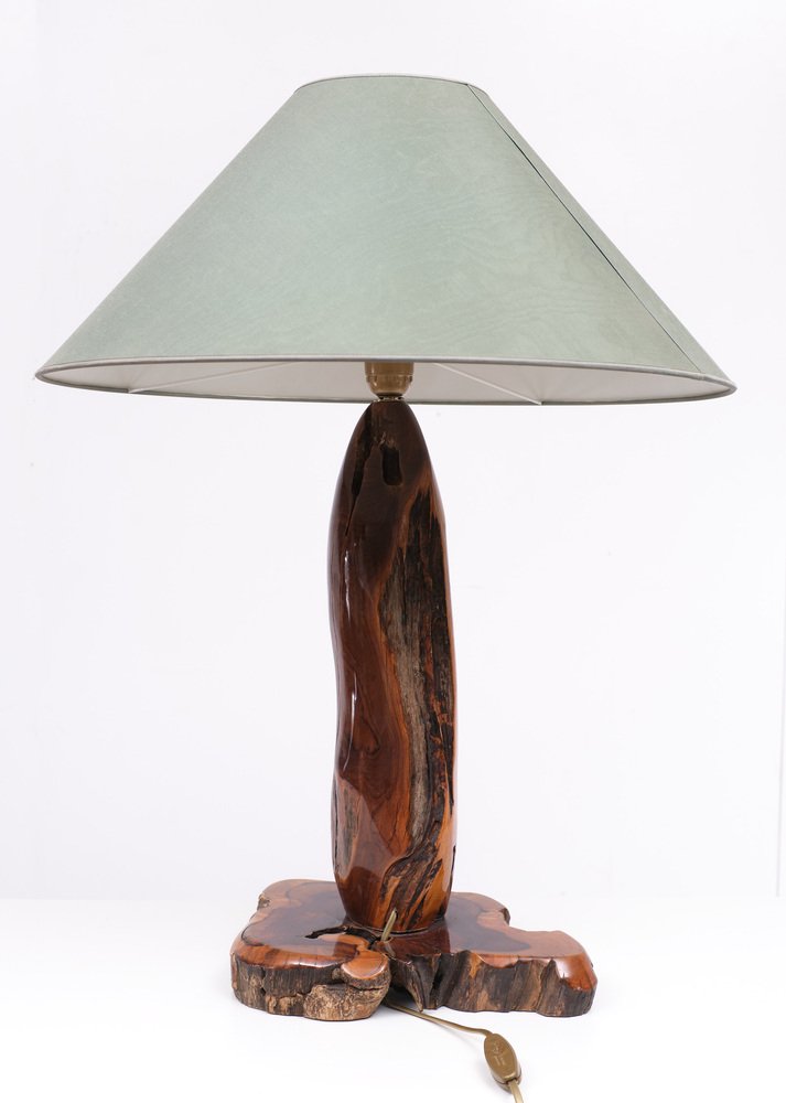 Tree Trunk Table Lamp, 1978 for sale at Pamono