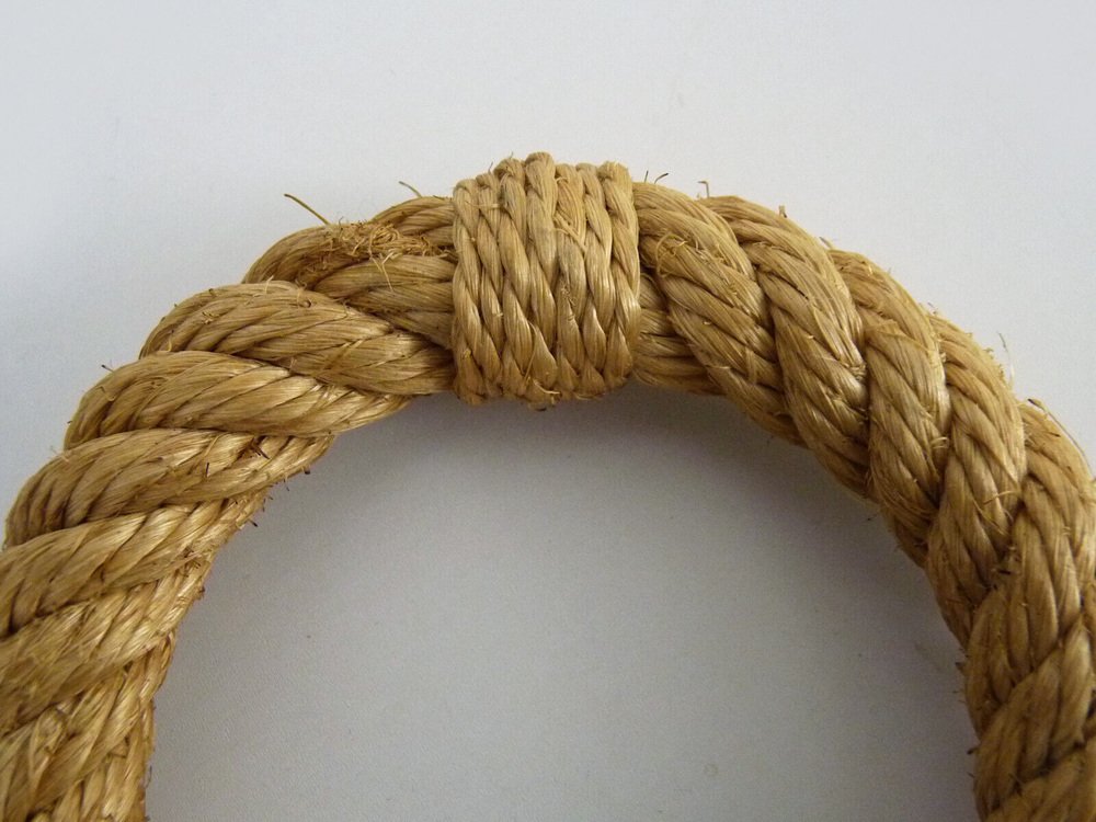 Mid-Century French Rope Corkscrew attributed to Adrien Audoux & Frida ...