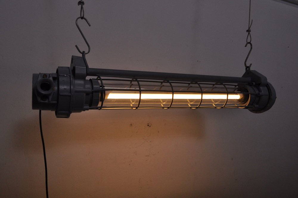 Vintage Industrial Dimmable Led Tube Pendant Light, 1970s for sale at ...