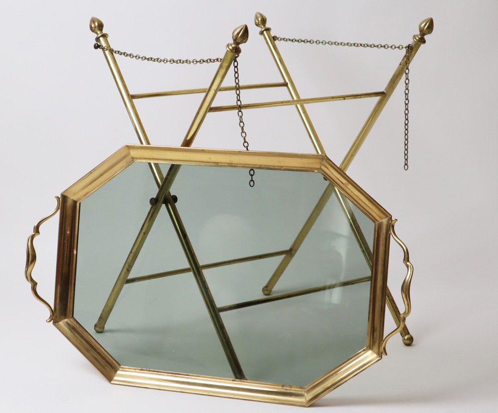 Rainy Brass Tablet Table attributed to Maison Bagues from Maison Baguès ...