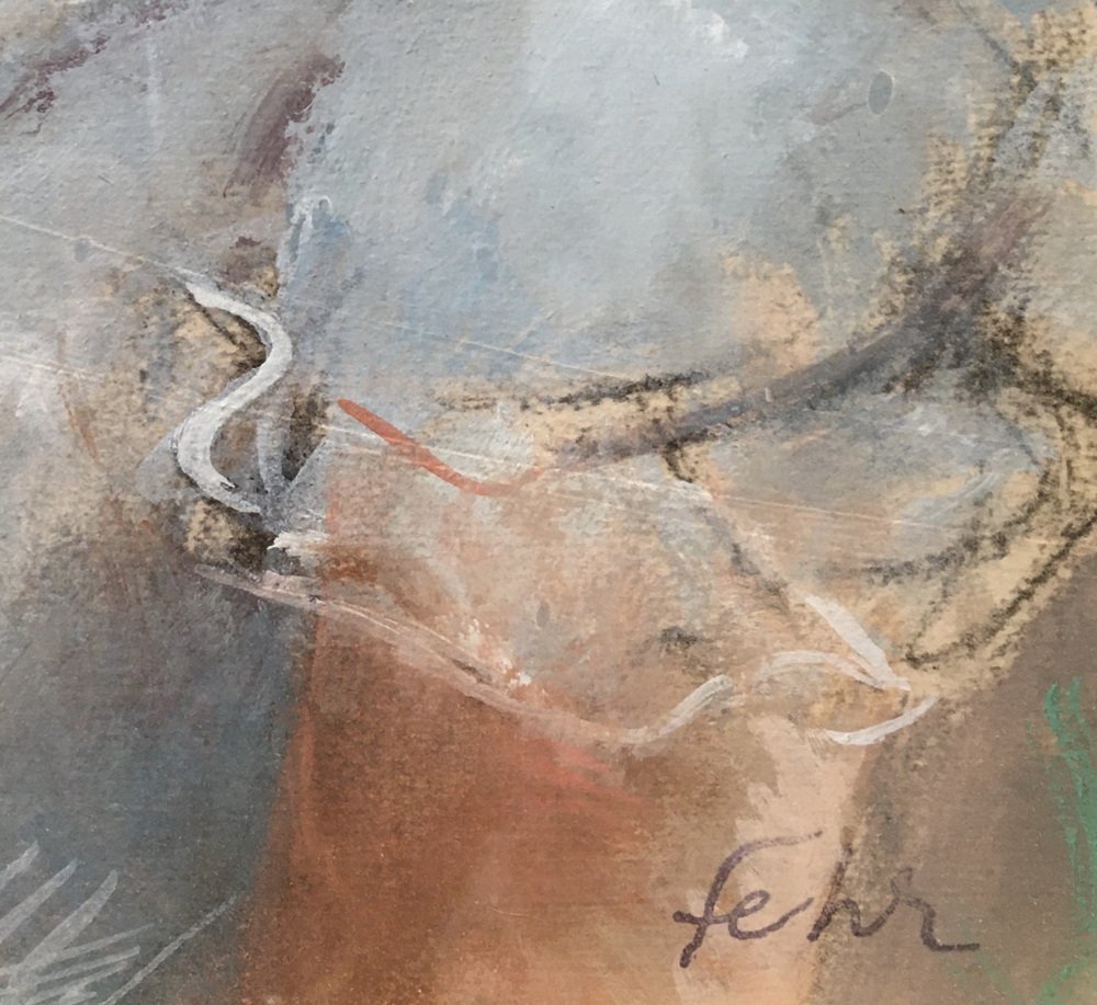 Henri Fehr, Portrait de jeune fille, Pastel on Paper, Framed for sale ...