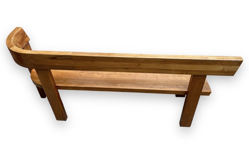 Panca modello S35 in olmo di Pierre Chapo in vendita su Pamono