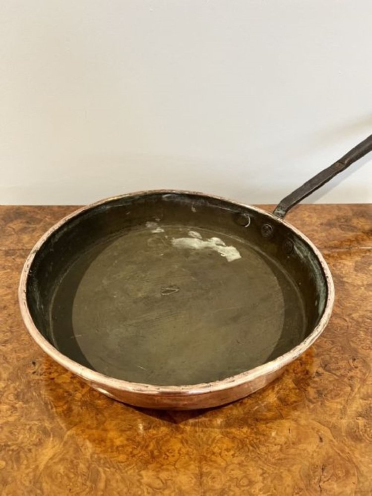 Large Victorian Copper Pan, 1860s for sale at Pamono