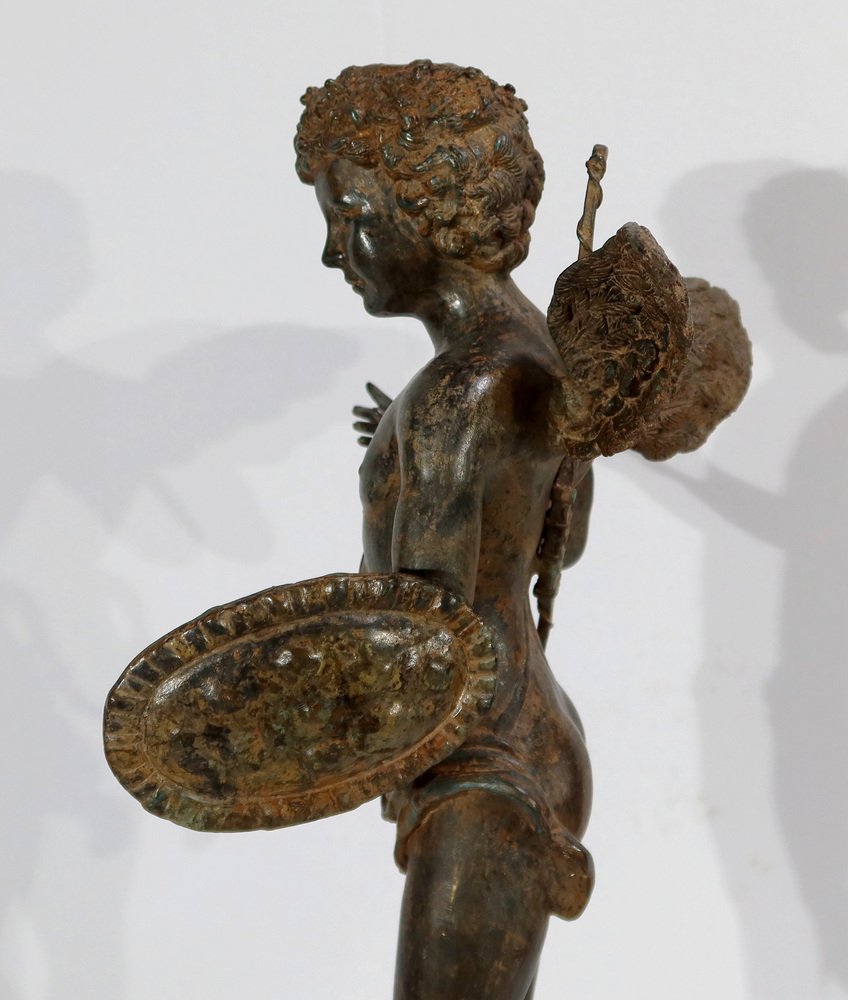 Cupid, Early 1800s, Large Bronze for sale at Pamono