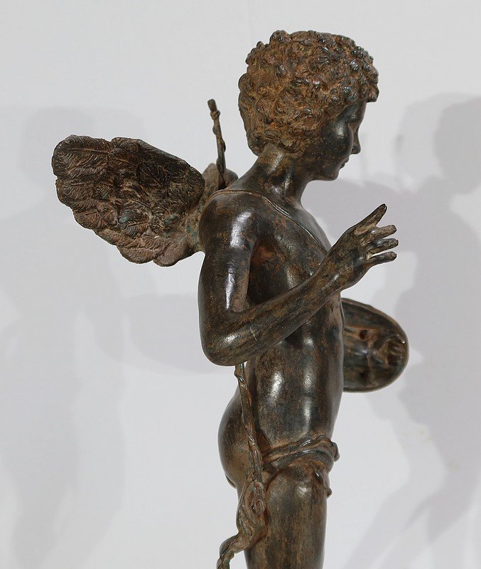 Cupid, Early 1800s, Large Bronze for sale at Pamono
