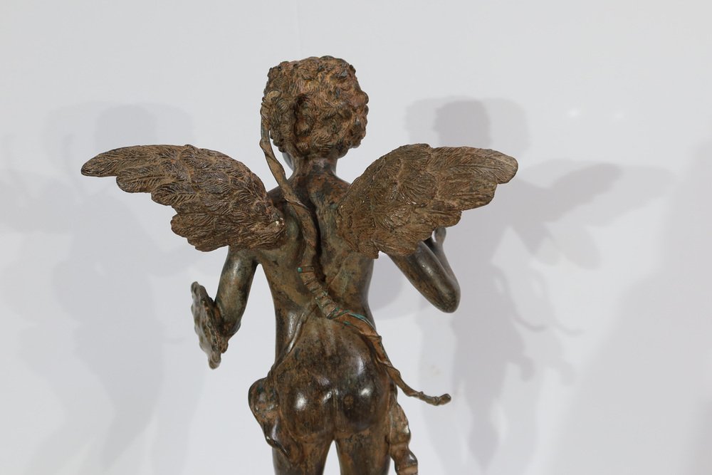 Cupid, Early 1800s, Large Bronze for sale at Pamono