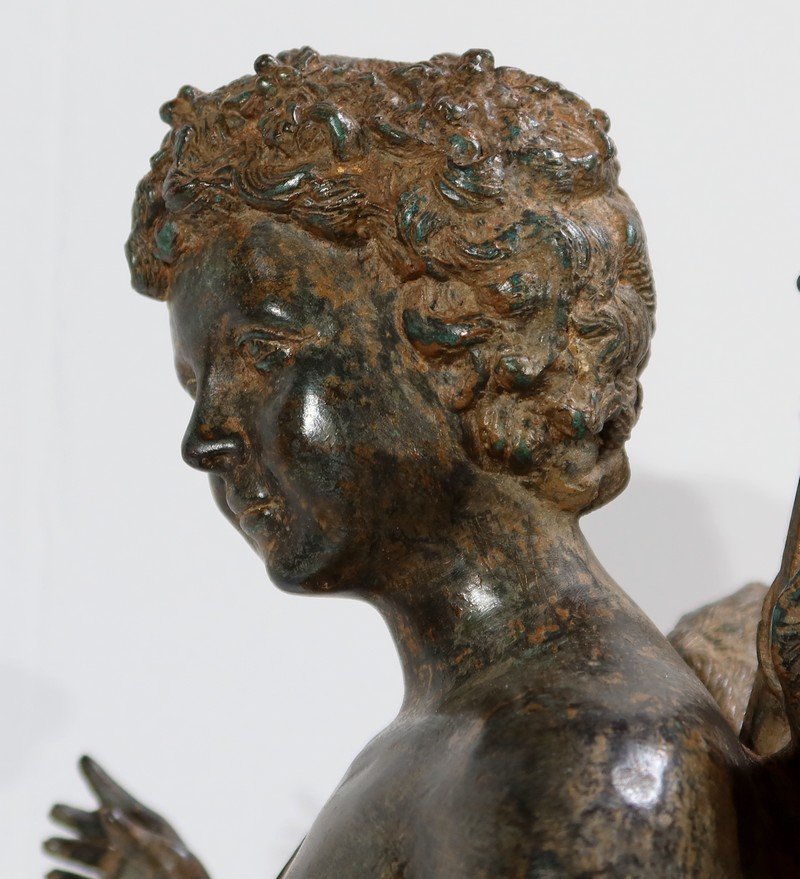 Cupid, Early 1800s, Large Bronze for sale at Pamono