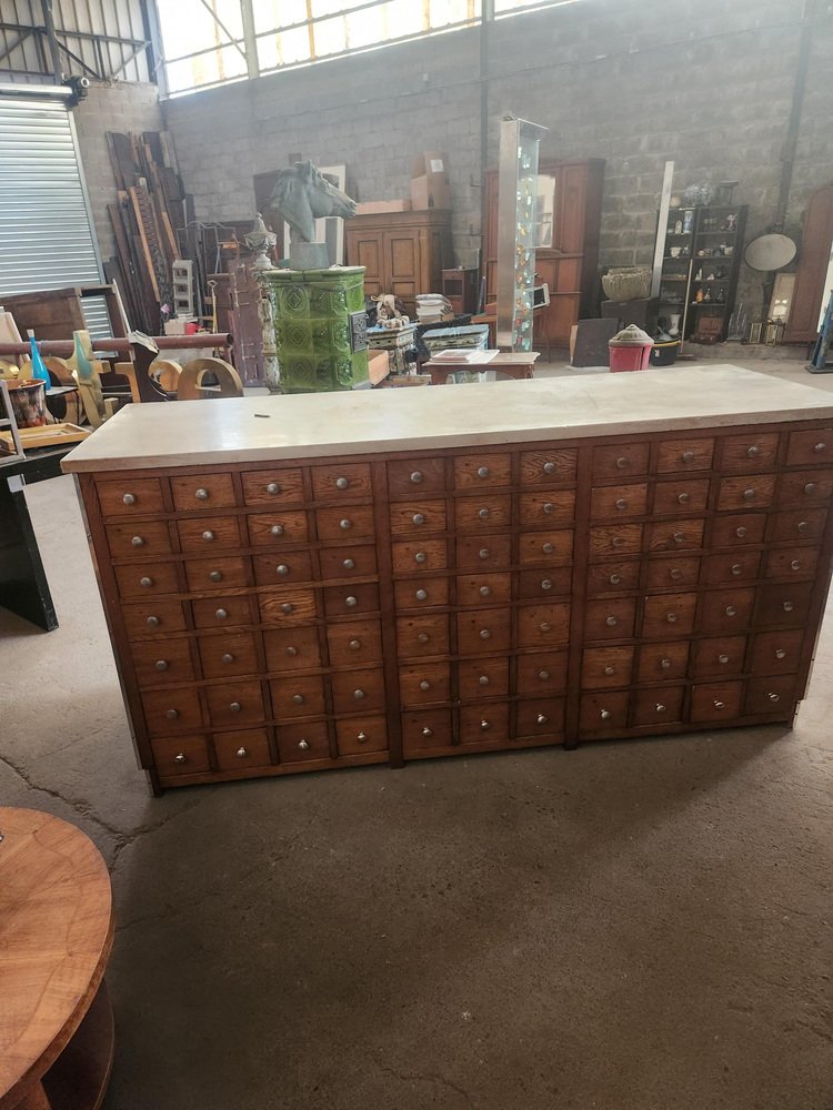 Pharmacy Chest with 77 Drawers for sale at Pamono