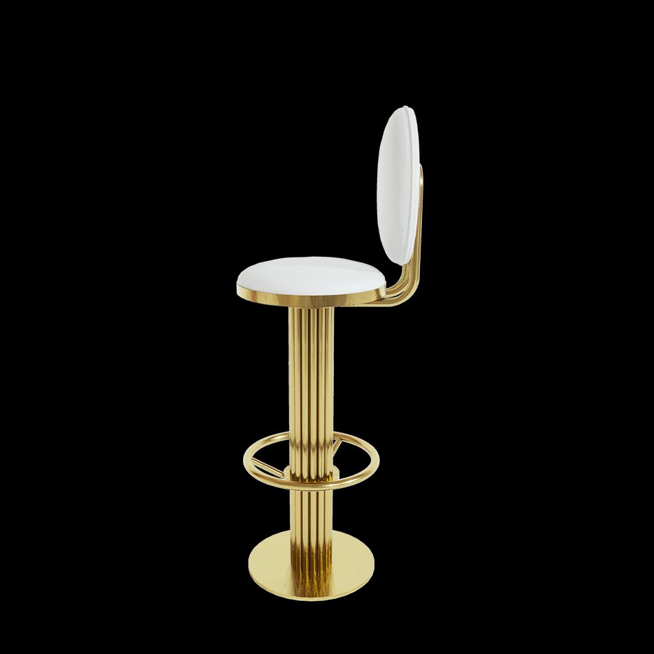 Kelly Round Bar Chair by Essential Home for sale at Pamono