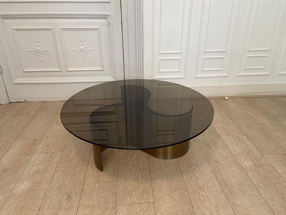 Comete Kappa Edition Coffee Table attributed to Patrice Maffei, 1970s ...