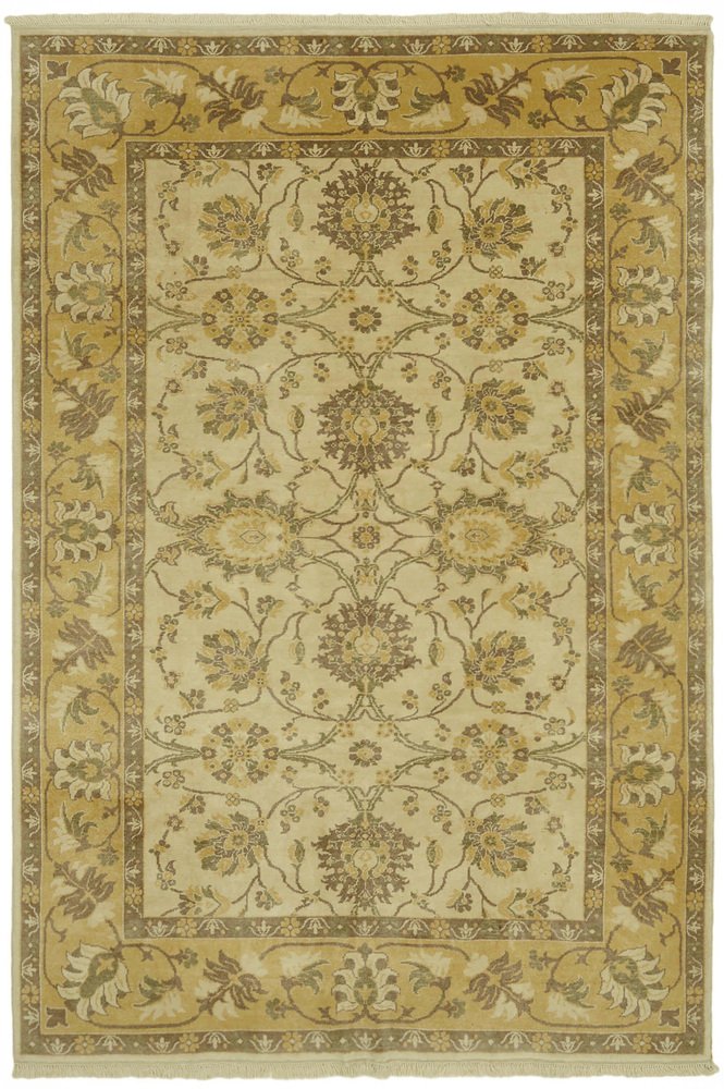 Beige Oushhak Rug, 2000s for sale at Pamono