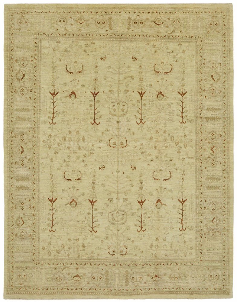Beige Oushhak Rug, 2000s for sale at Pamono