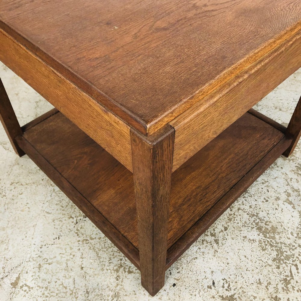 Amsterdam School Style Coffee Table, 1920s for sale at Pamono